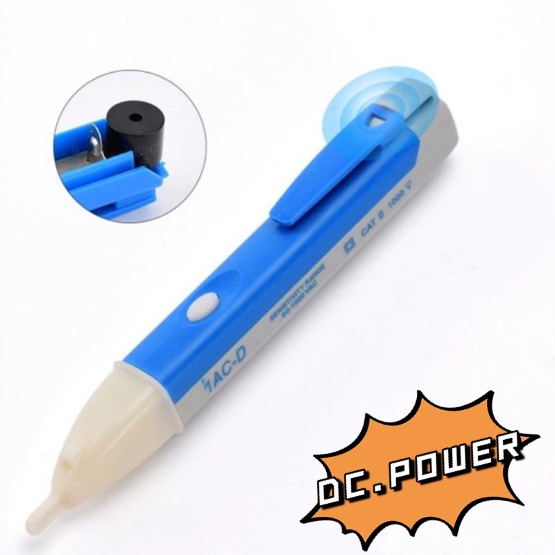 LED Light Electric AC Voltage Alert Detector Tester Test Pen (Sensitive ...
