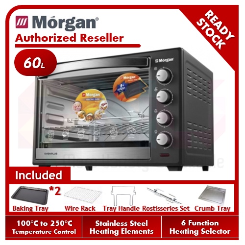 Morgan 120L Rotisserie & Convection Electric Oven MEO-GLAMO 120RC / MEO ...