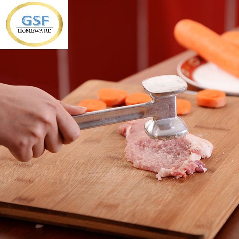 Beef Aluminium Metal Kitchen Chicken Tenderizer Steak Meat Mallet ...