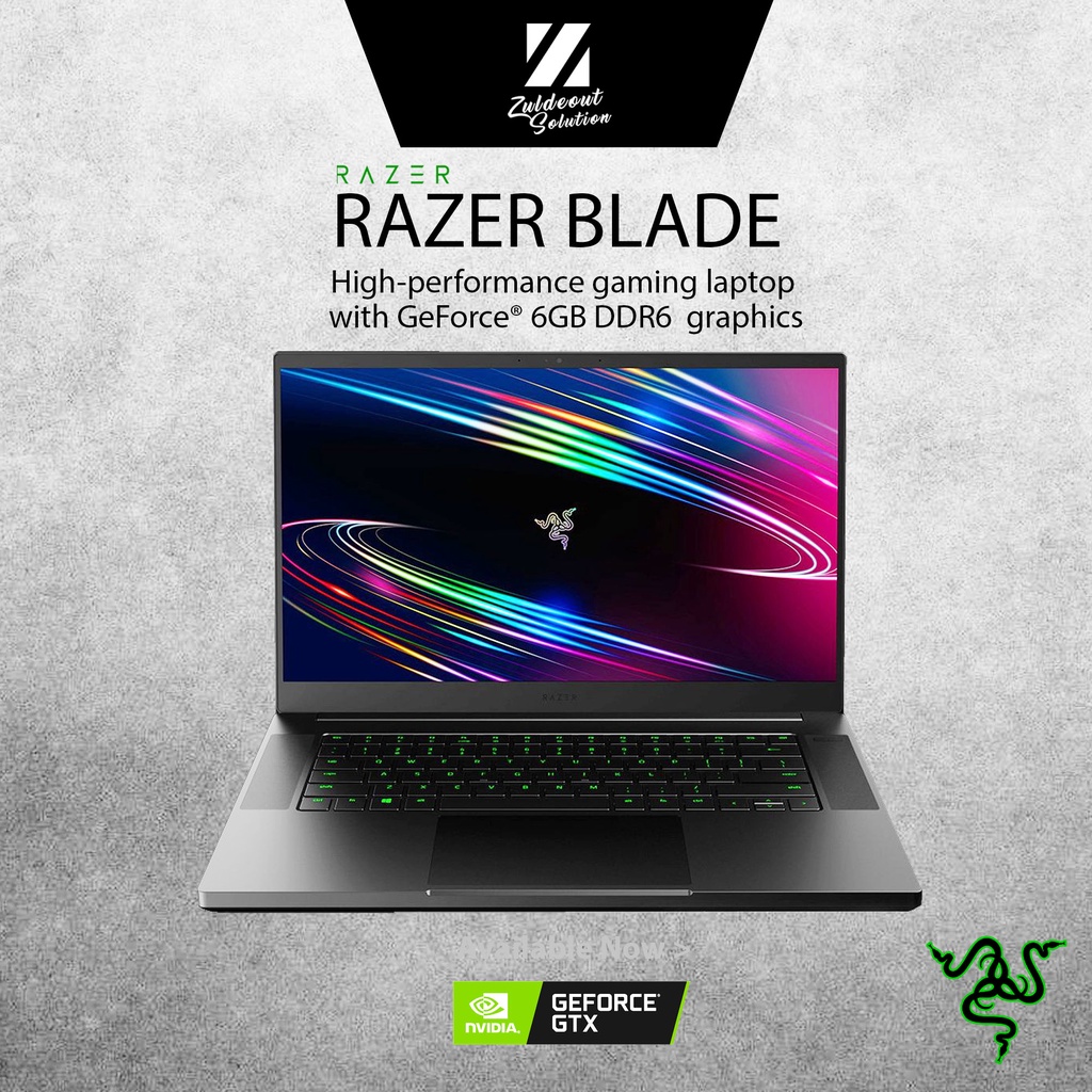 Razer Blade Laptop i7 Nvidia GTX RTX SSD Multimedia High End Gaming ...