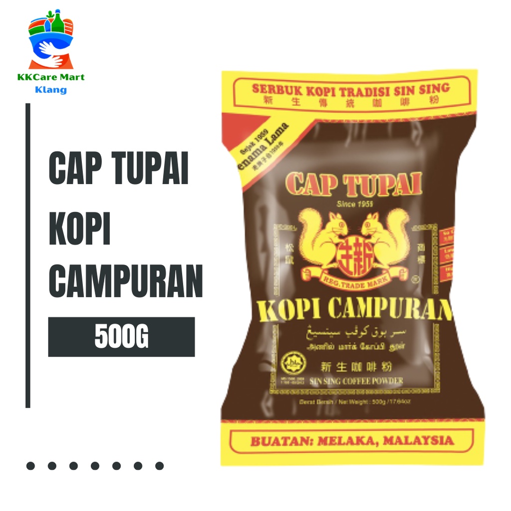Cap Tupai - Serbuk Kopi Campuran Halus ( 500g ) | Shopee Malaysia