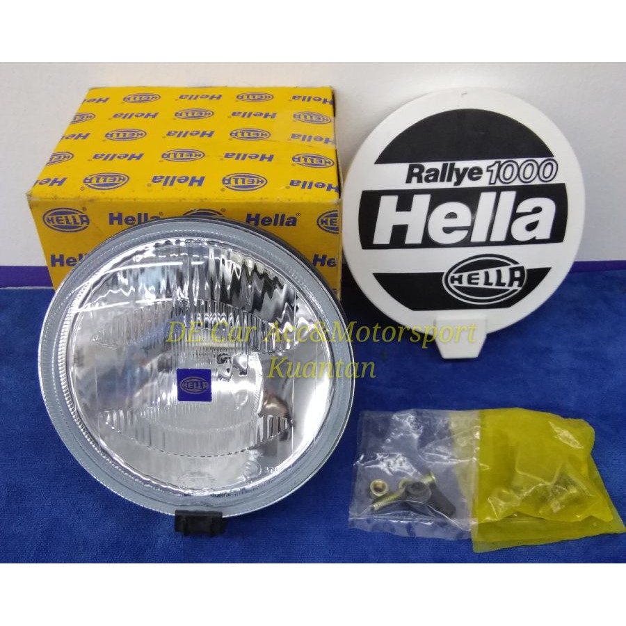 Hella Rallye 1000 H3 12V 55W Sport Light/Spotlight Round Halogen Light ...