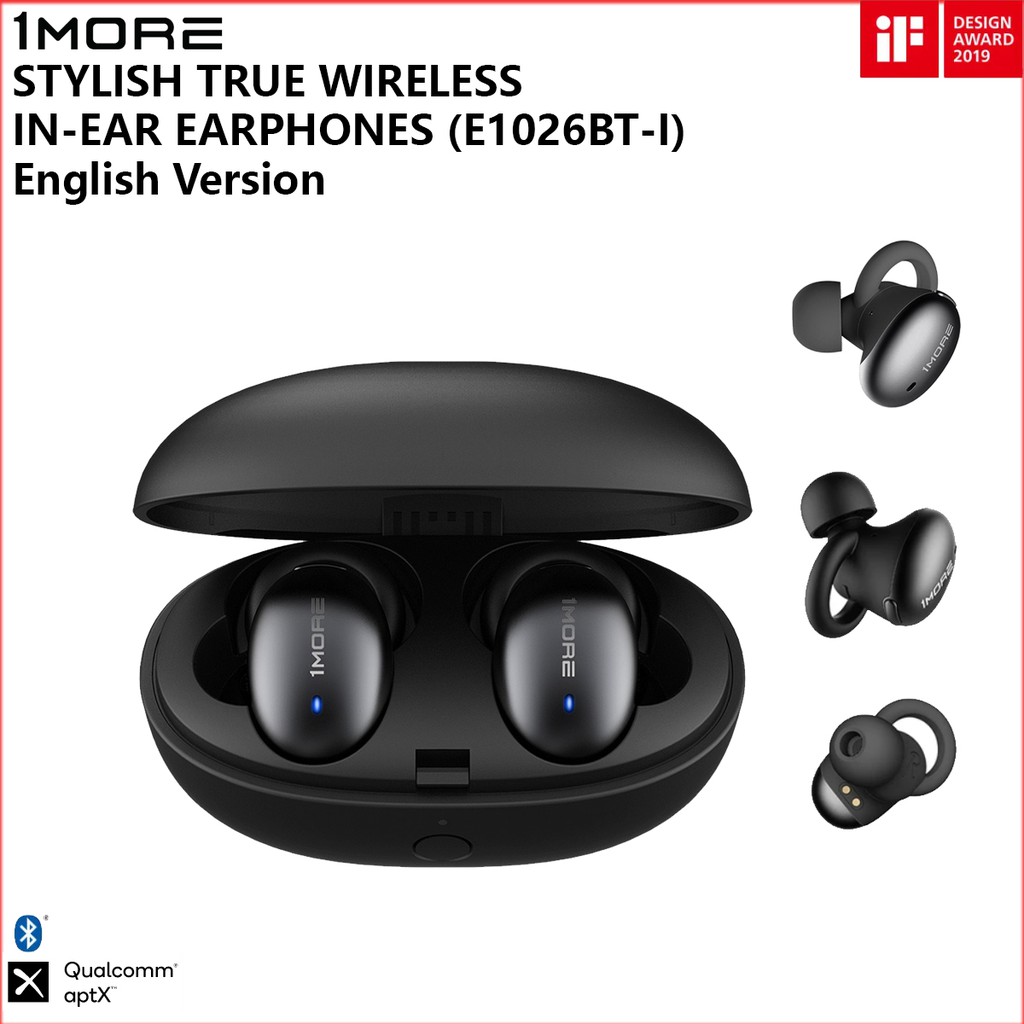 1MORE TWS Bluetooth In Ear Headphones English Version Bluetooth Earphones TWS E1026BT-I Stylish ...