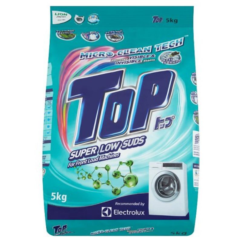 Top Micro-Clean Tech Powder Detergent 5kg | Shopee Malaysia