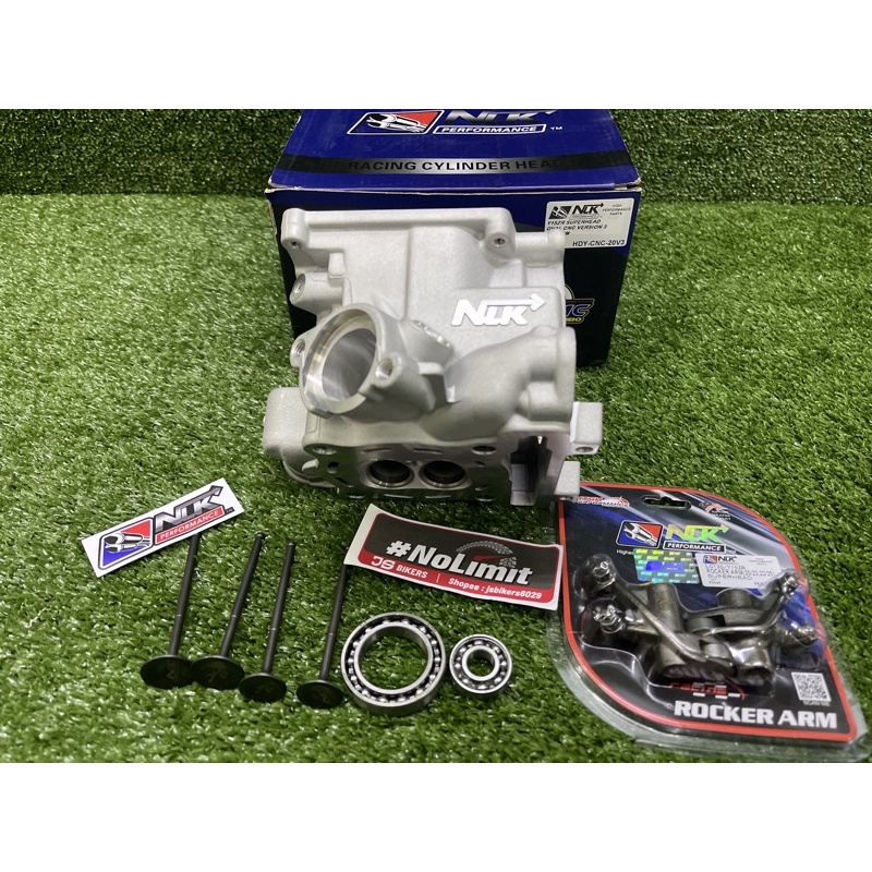 NLK PERFORMANCE Y15ZR Y15 Y15Z LC135 RS150 RSX150 RS 150 RSX 150 CNC / NON CNC RACING SUPER HEAD ...