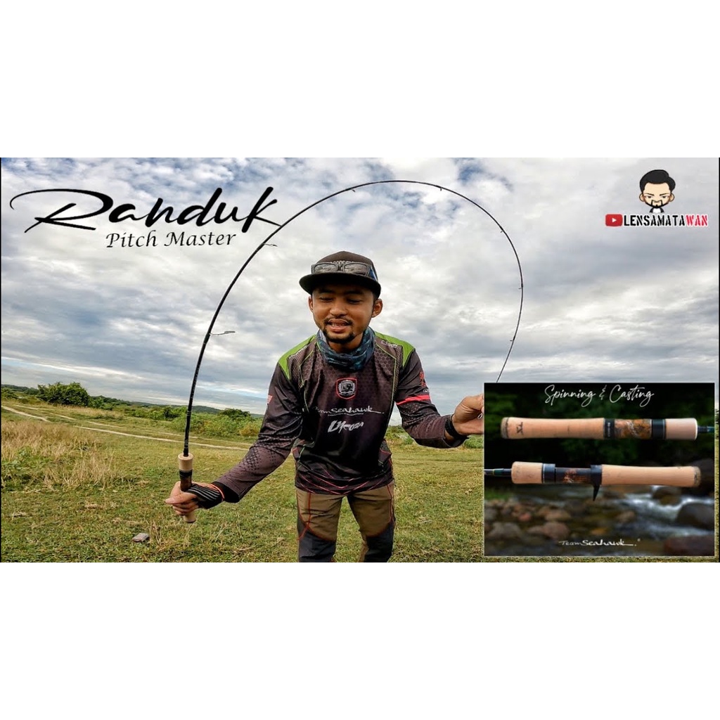TEAM SEAHAWK RANDUK PITCH MASTER ULTRALIGHT BAIT CASTING AND SPINNING ...