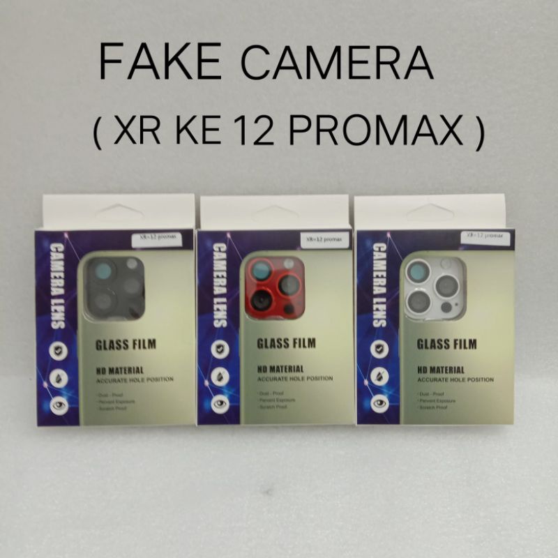 Fake camera XR becomes 12 Promax (Pack) | Shopee Malaysia