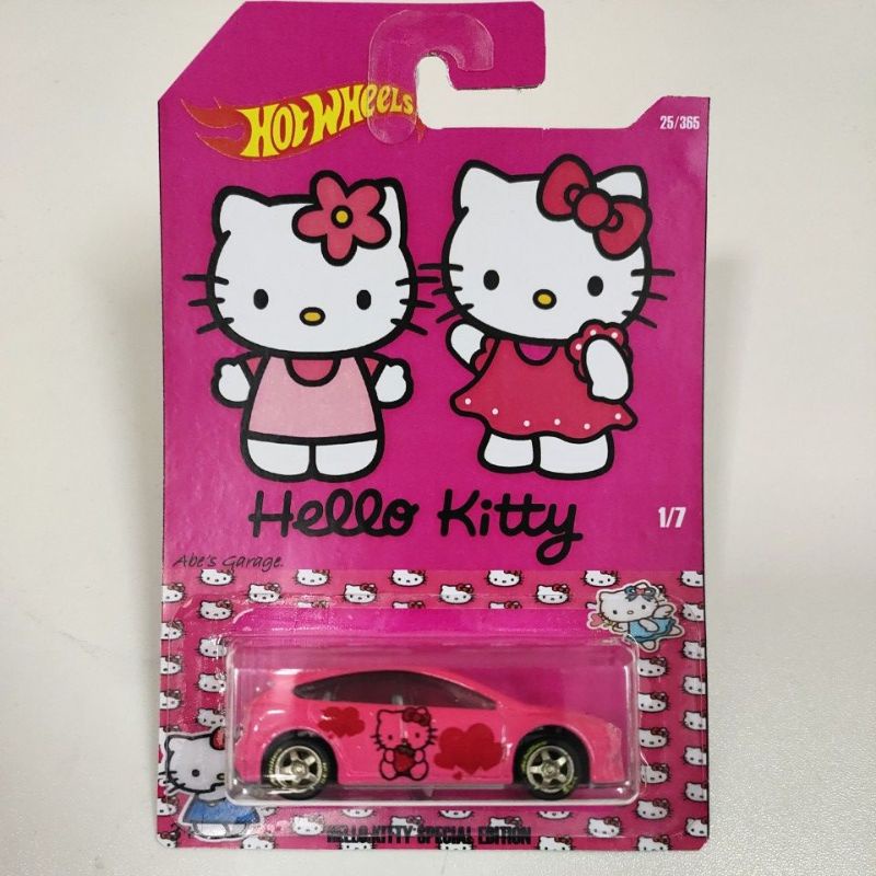 HW Hot Wheels FORD FOCUS RS ( CUSTOM HELLO KITTY - ( Rubber Tyre ...