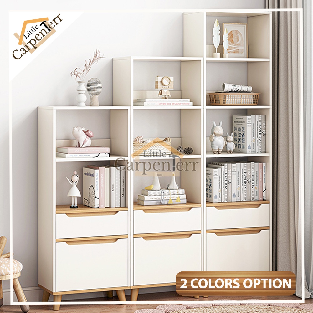 Little Carpenterr Multipurpose Wooden Rack Drawer Cabinet Book Shelf ...