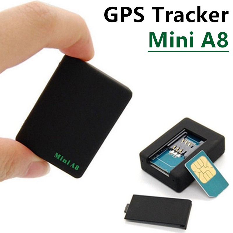 Mini A8 GPS Tracker GSM/GPRS Global Real Time Locator Device For Car ...