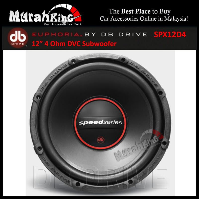 db DriveSPX 12D4 12” 4Ω DVC Subwoofer (900Watts) | Shopee Malaysia