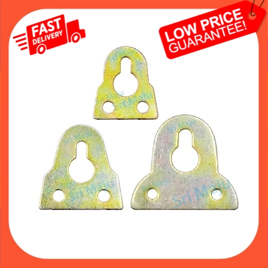 MAJU FBI-YZHA Hanger Yellow Zinc Metal Flat Bracket Mending Plate ...