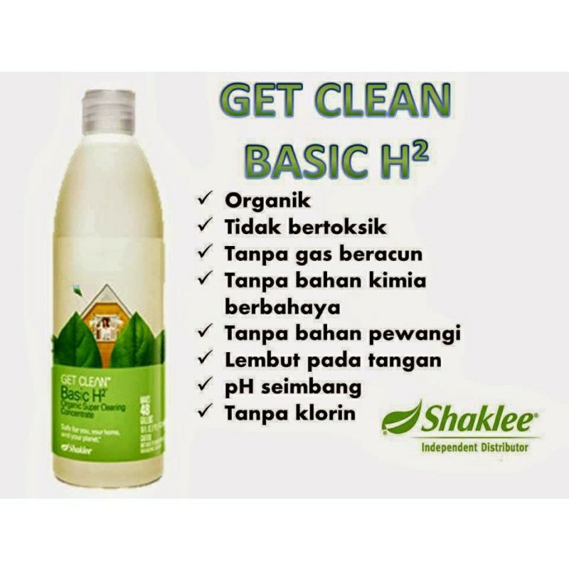 Basic H2® Organic Super Cleaning Concentrate (473 ml) Basic H Shaklee ...