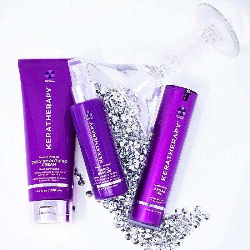 Keratherapy - Style&Finsh Collection hair oil💜 | Shopee Malaysia