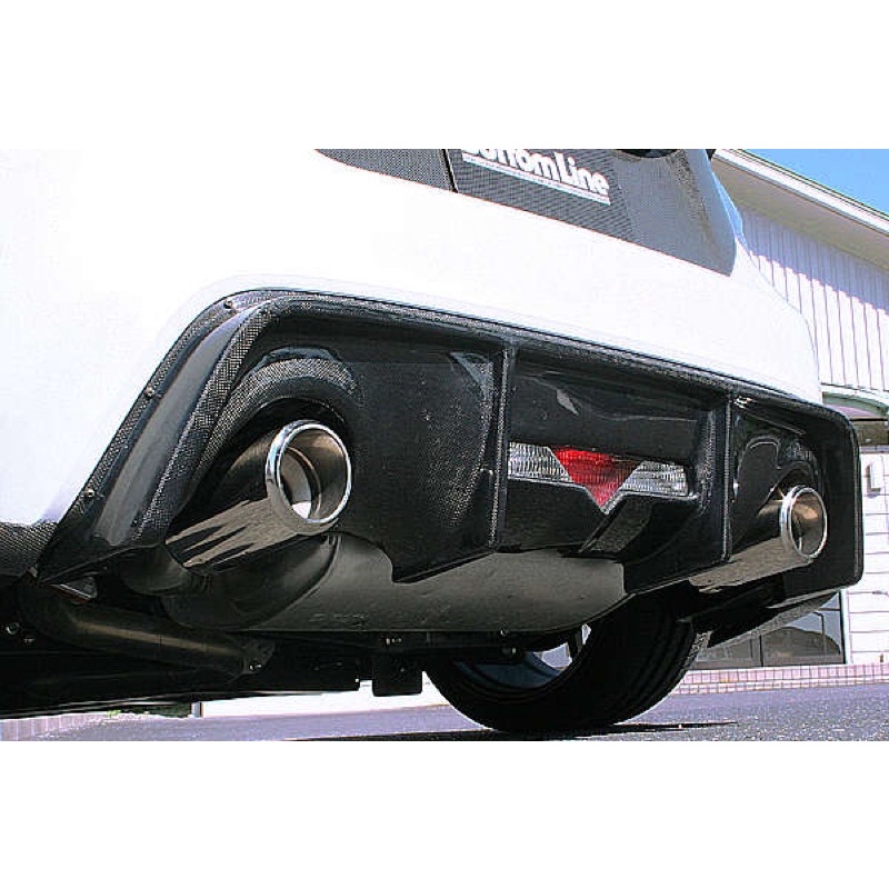 Subaru BRZ Toyota FT86 GT86 Chargespeed Rear carbon fiber Diffuser lip ...