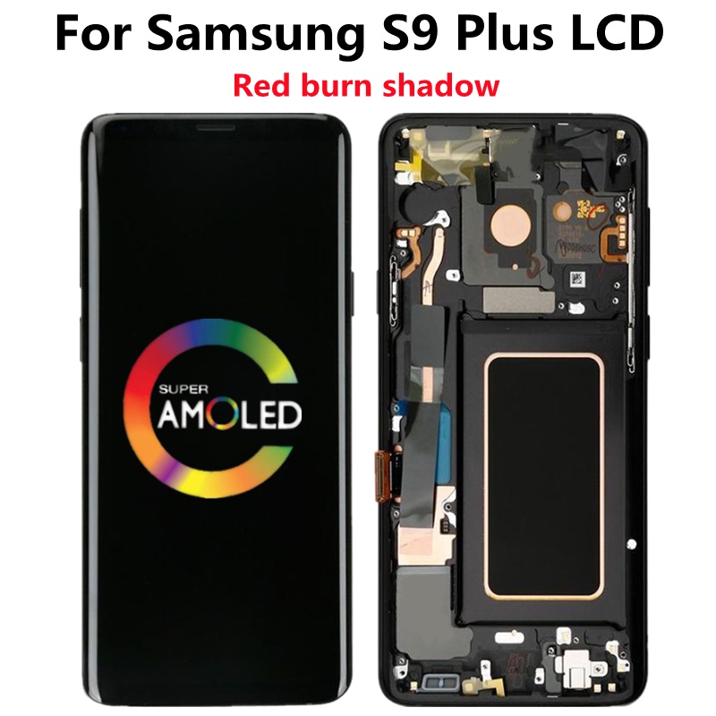 Original For Samsung Galaxy S9 Plus LCD With Frame Super Amoled S9 Plus ...
