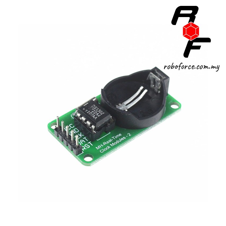 DS1302 Real Time Clock (RTC) Module for Arduino/Raspberry Pi/ ARM/ 8051 Microcontrollers (STEM ...