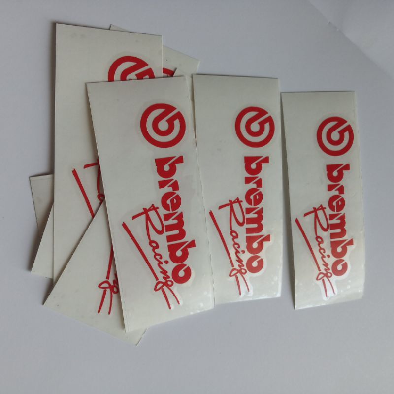 Brembo Racing Stickers Car Motorcycle Coverset Logos Emblems | Shopee ...