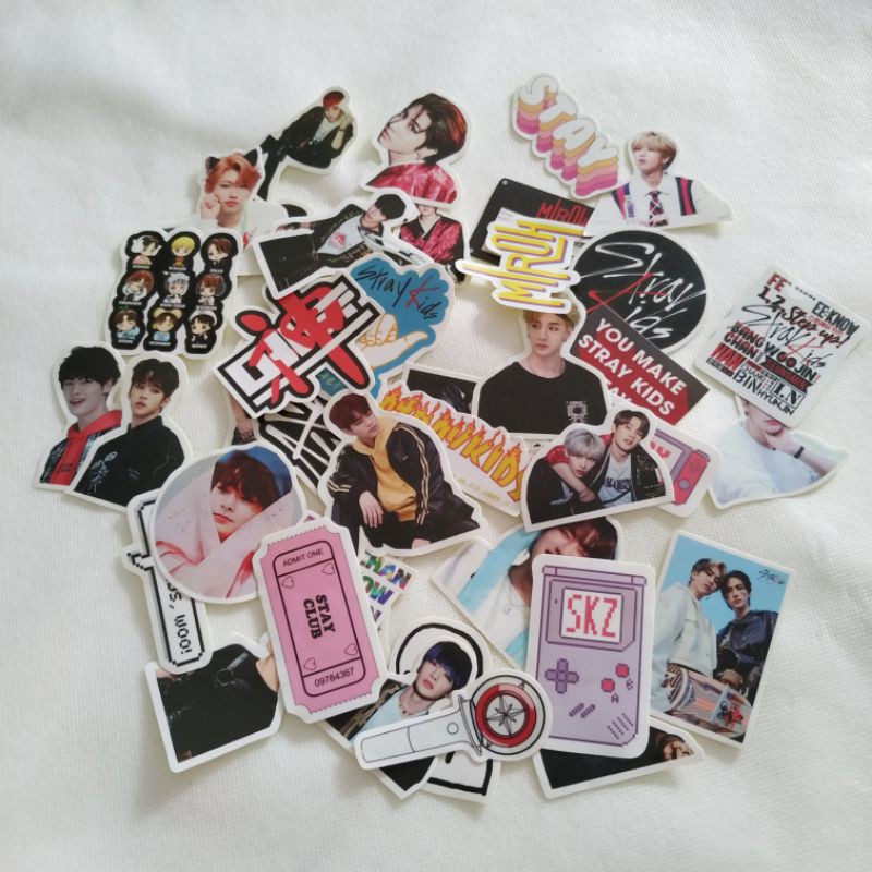 Stray Kids Stickers / Tumblr Kpop Stray Kids Stickers (Contains 40pcs ...