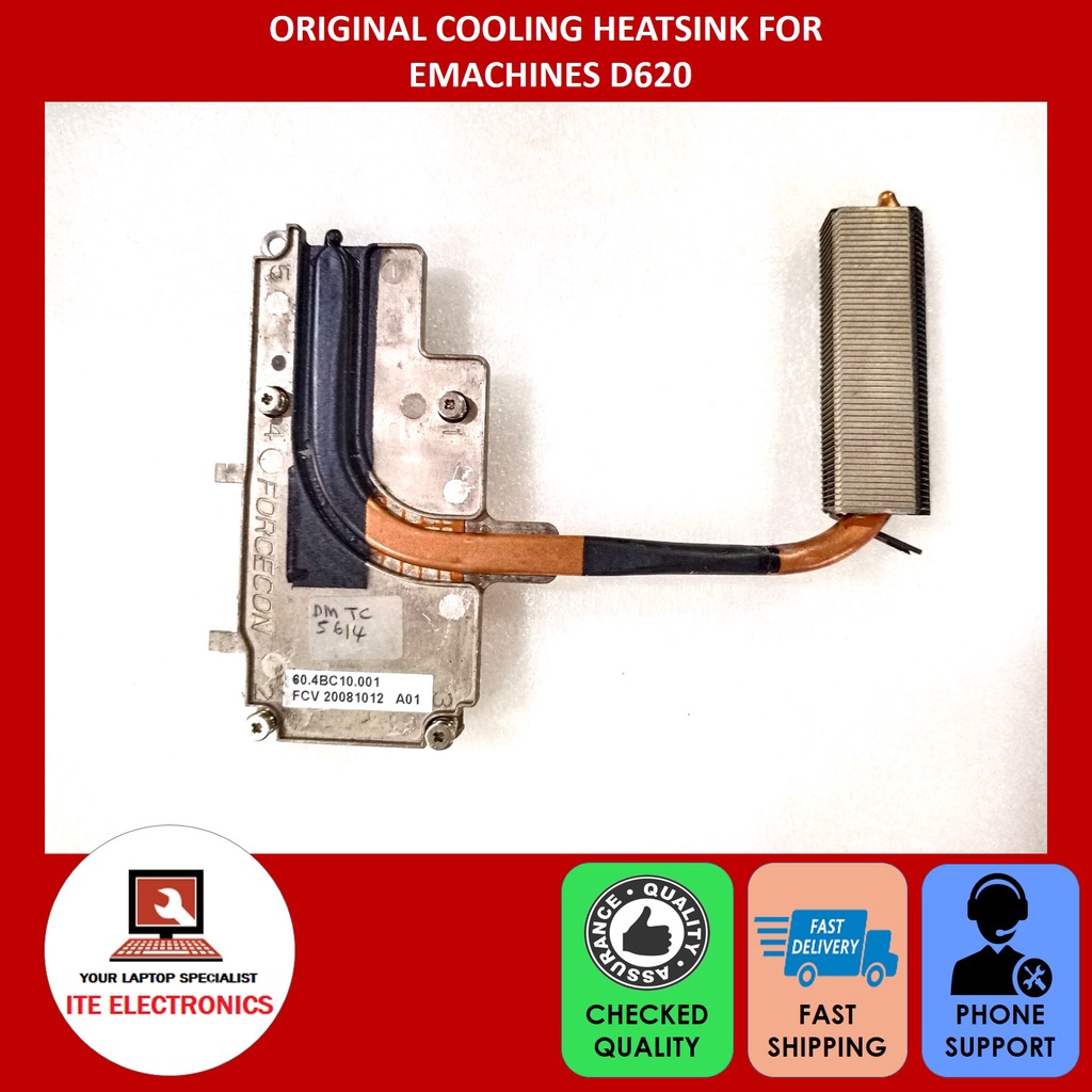 ORIGINAL EMACHINES D620 COOLING HEATSINK | Shopee Malaysia