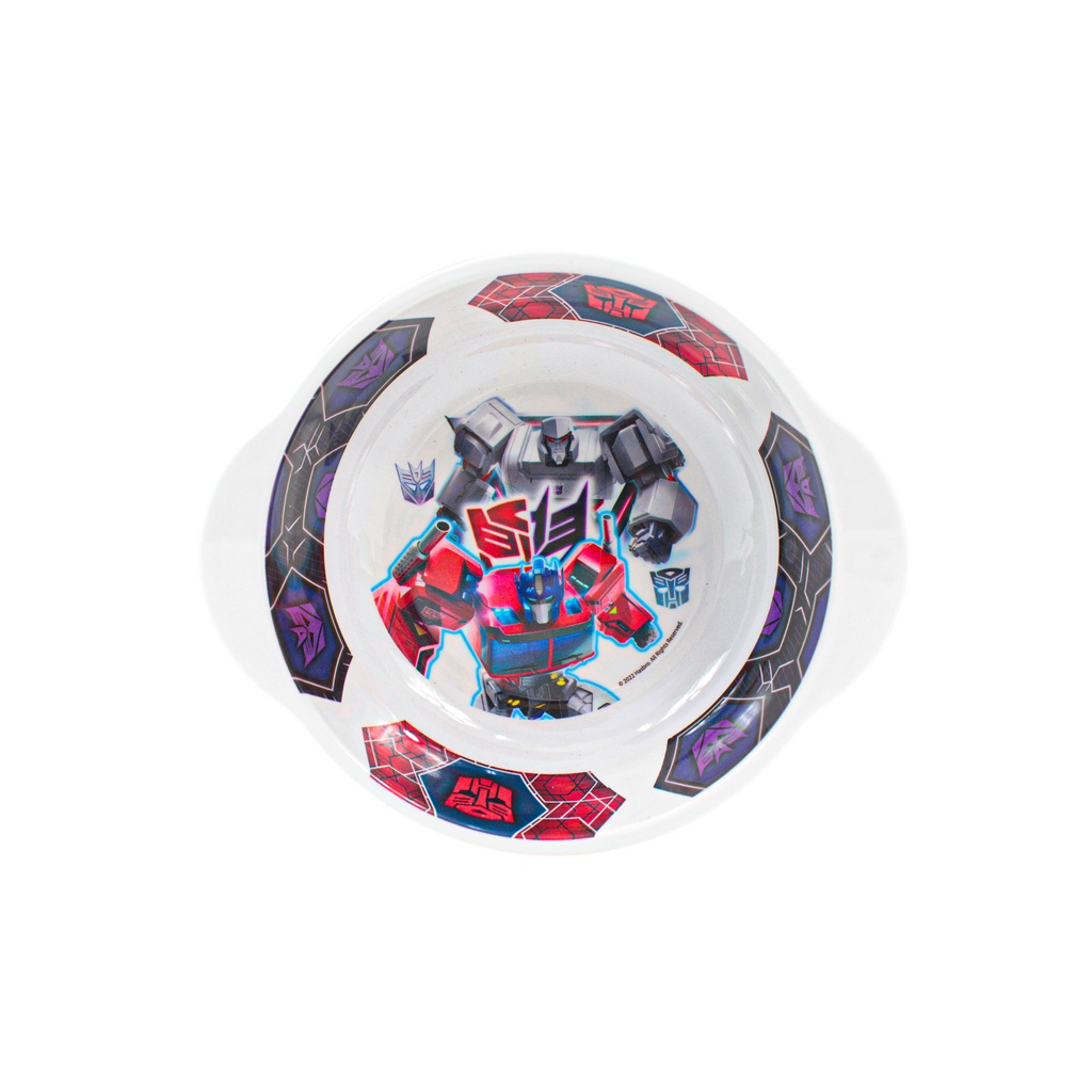 Transformers Optimus Prime & Megatron Melamine Children 7.5" Double ...