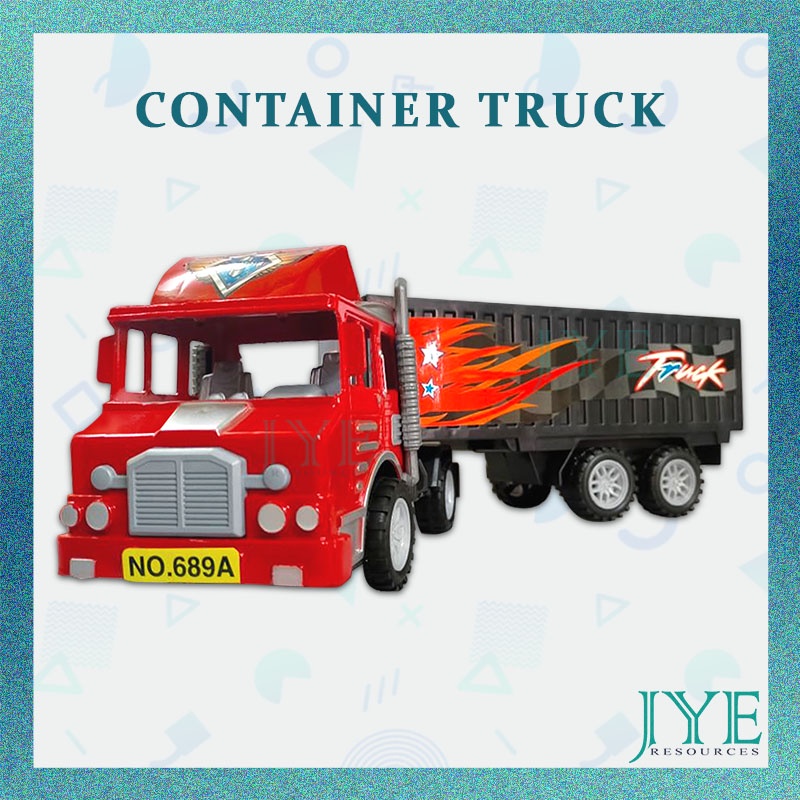 JYE Construction Container Lorry Truck Children Push And Pull Vehicles ...