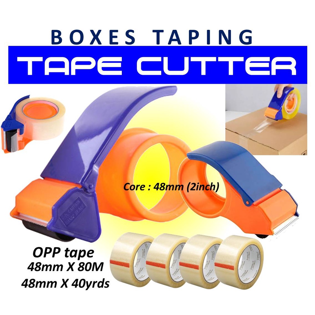 Tape Cutter Tape Dispenser Opp Tape 48mm Carton Box Taping Sealing ...