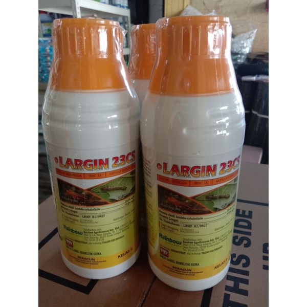 LARGIN 23CS Rainbow 500ml / Ulat Ratus , Kutu Trip / Abang KARATE ...