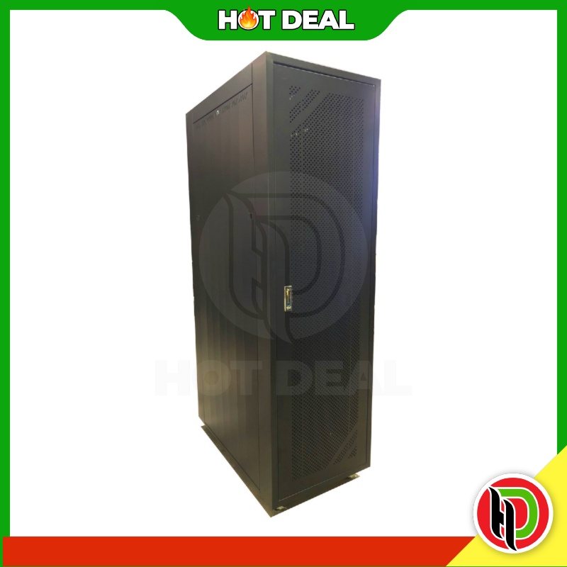 Hotdeal 42U 19" Floor Stand Perforated Server Rack - 600mm width x 800mm Depth ( Limited stock ...