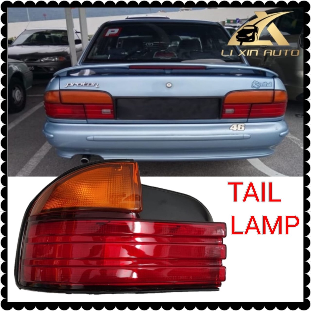 PROTON WIRA 1992 TAIL LAMP TAIL LIGHT ( BELAKANG LAMPU KAT CAR BODY ...
