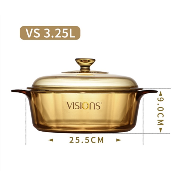 (LOOSE)!!JUAL BIJI!! BIJI VISIONS COOKWARE / PERIUK KACA VISIONS ...