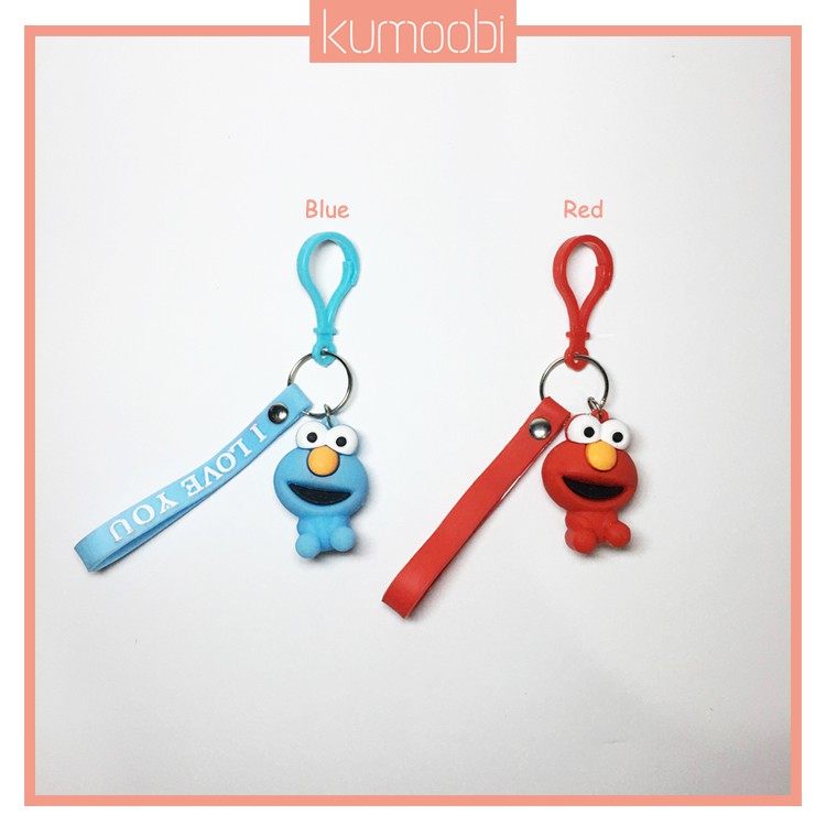 Kumoobi - Cute 3d Elmo Doll Key Chain (pa-j12-200718) | Shopee Malaysia