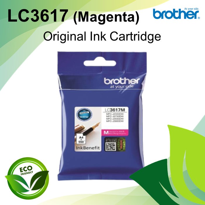 Brother LC3617/ LC3619XL BCMY J2330dw/J2730dw/J3530dw/J3930dw LC3617 LC ...