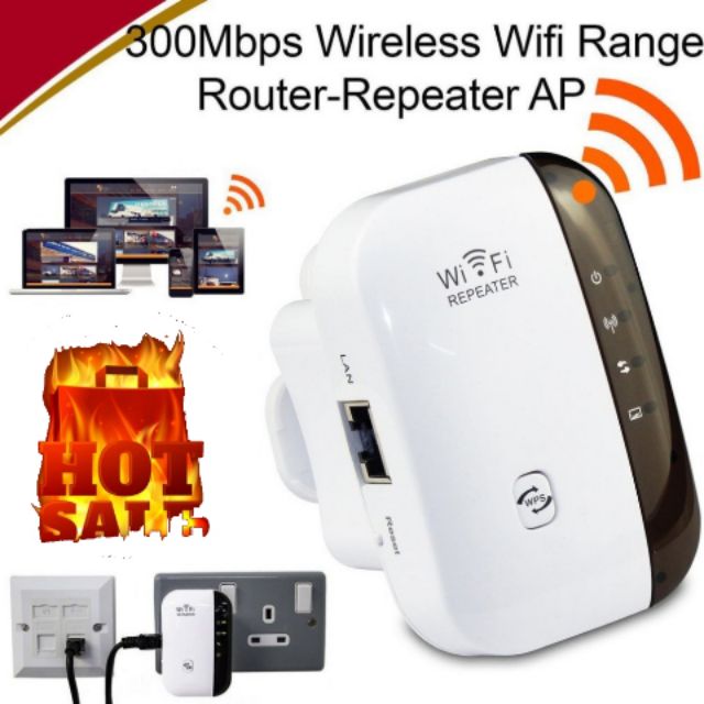 🔥🔥Wireless network repeater wifi signal amplifier Small head router ...