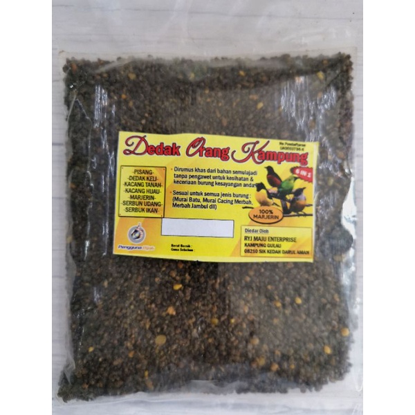 DOK Dedak Orang Kampung 6 in 1 Dedak Burung Murai 300g Dedak Bird Feed ...