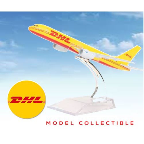 DHL Airplane Metal Plane Model Aircraft B757 DHL Cargo Plane Die cast ...
