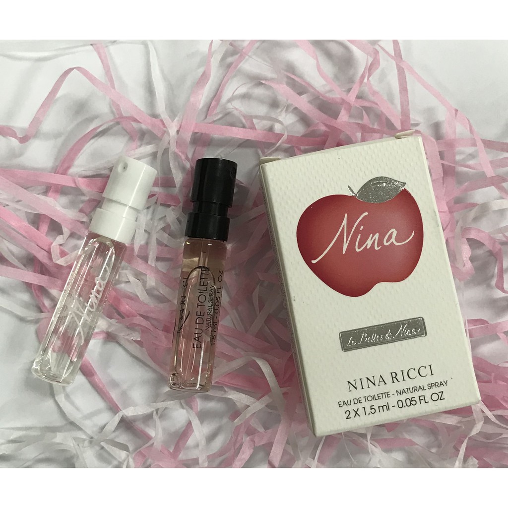 adc - NINA LES BELLES DE NINA RICCI EDT NATURAL SPRAY2x1.5ml | Shopee Malaysia