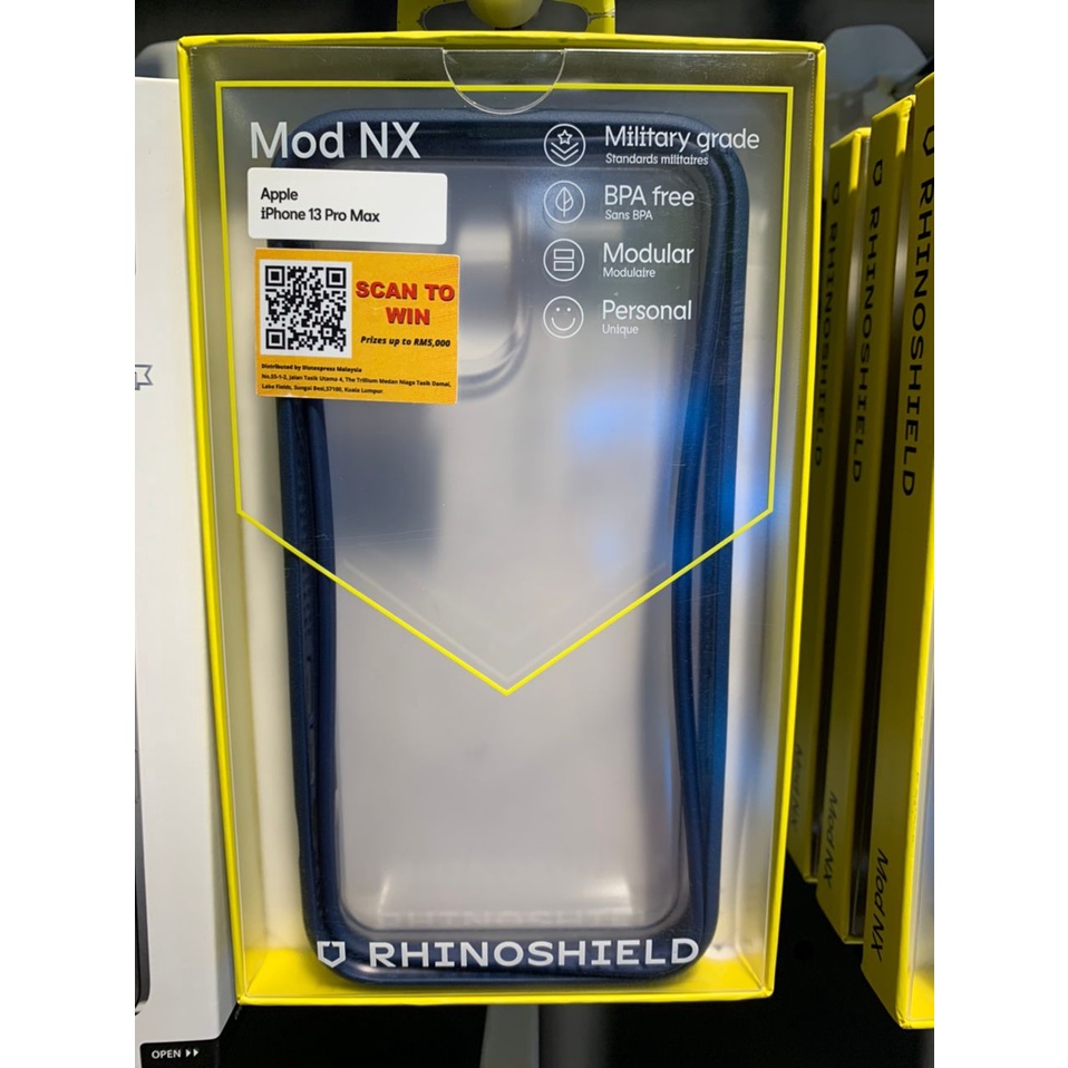 RHINOSHIELD MOD NX CASE IPHONE 14 PRO MAX/IPHONE 13 PRO MAX | Shopee Malaysia