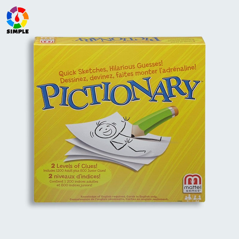 Pictionary: Classic Game Board Game Card Game | Shopee Malaysia