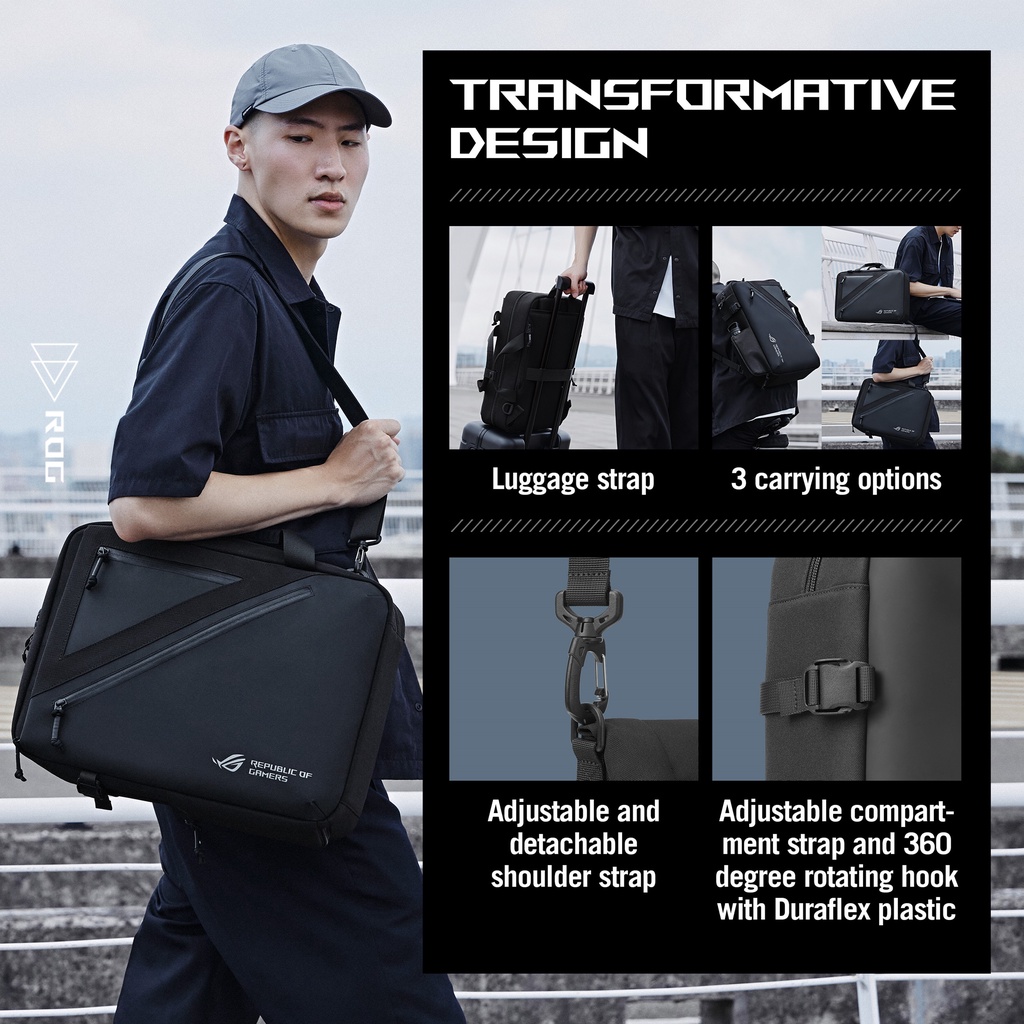 ASUS ROG Archer Backpack 15.6 BP1505 ( 90XB07D0-BBP000 ) | Shopee Malaysia