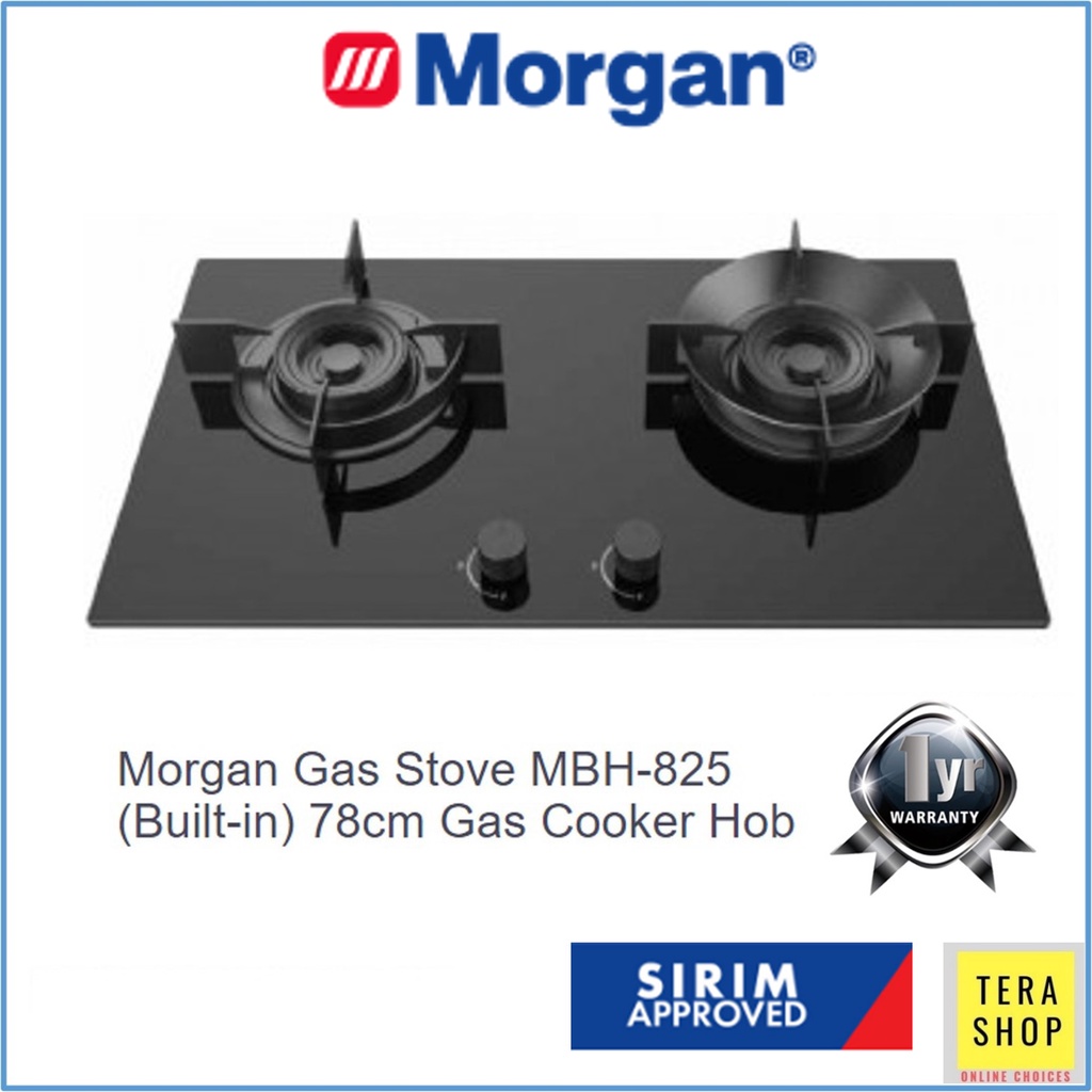 Morgan MBH-825 Gas Stove Built-in 78cm Gas Cooker Hob | Shopee Malaysia