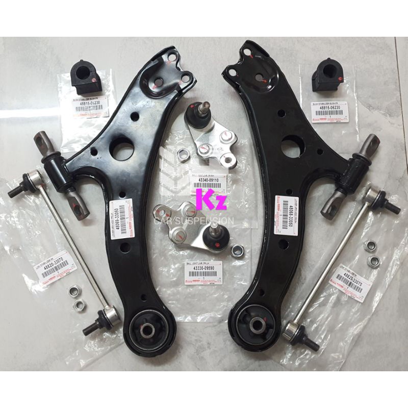 TOYOTA JAPAN- 1SET 4PCS- FRONT SUSPENSION SET - TOYOTA CAMRY/ACV40 /ACV41/ASV51/ACV51/ASV50 ...