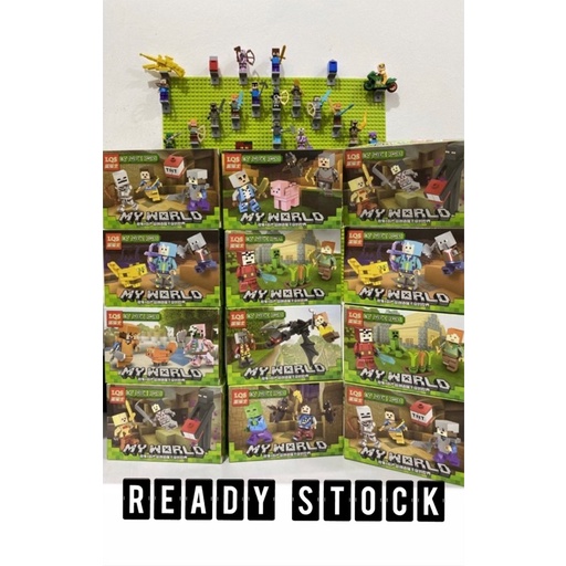 💥💥💥Offer offer....New MY WORLD 🌎 Minecraft toy 🔥RM7.99🔥 (Ready Stock 🇲🇾 ...