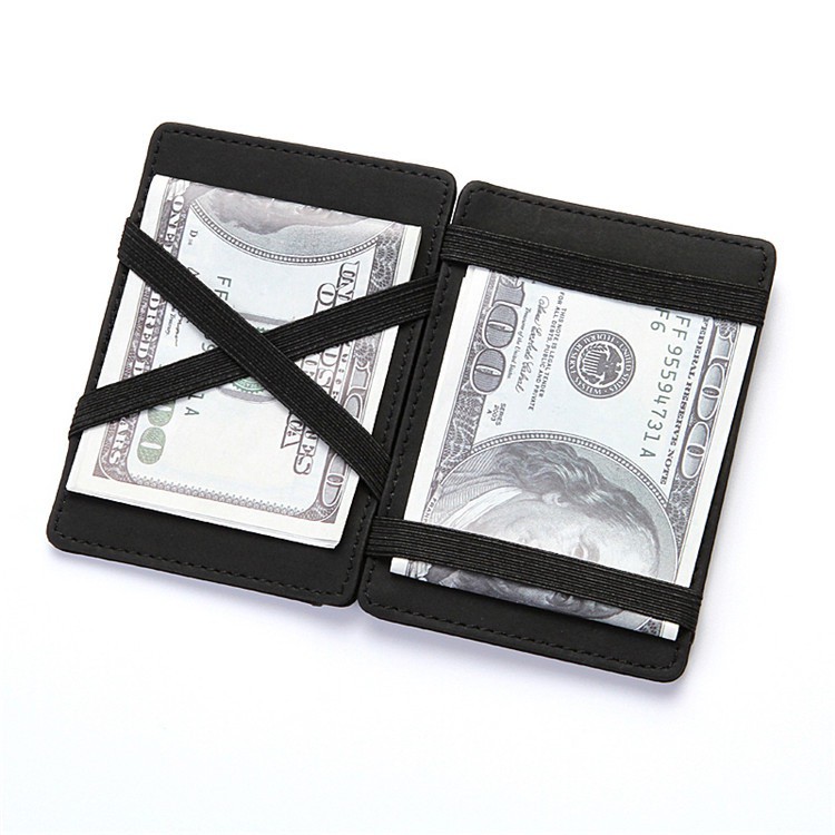 MAGIC WALLET CARD HOLDER WITH COINS COMPARTMENT BUSINESS CARD KAD ...