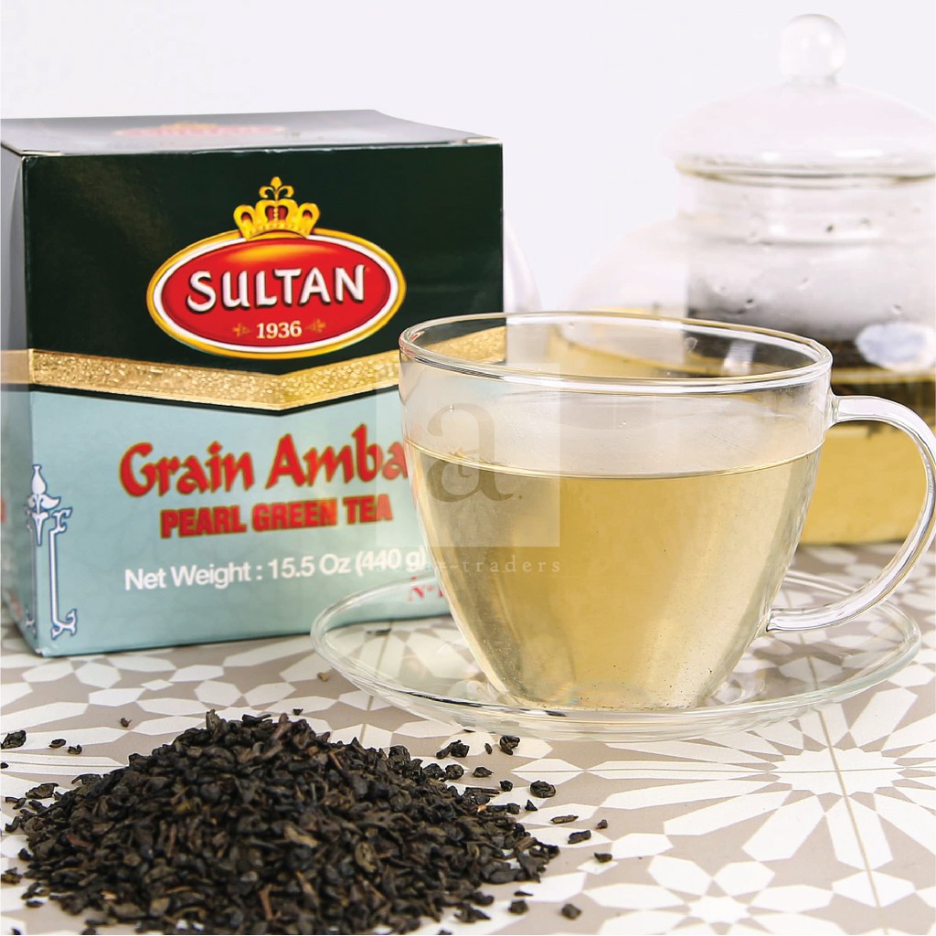 MOROCCAN SULTAN TEA Grain Amber Pearl Green Tea (200gm) | Shopee Malaysia