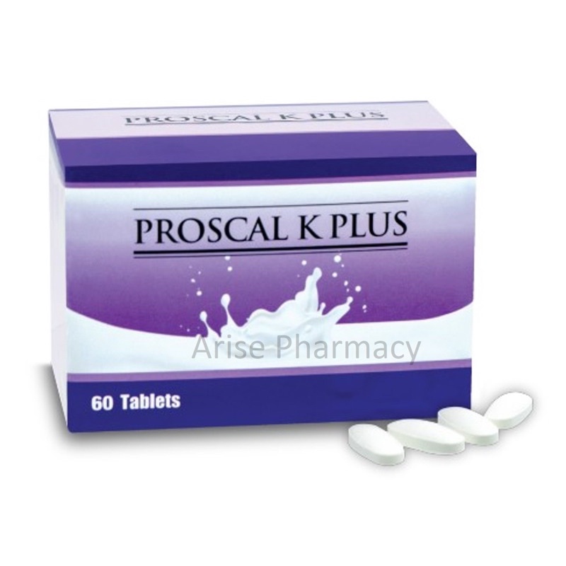 Proscal K Plus 1200mg 60tablets | Shopee Malaysia
