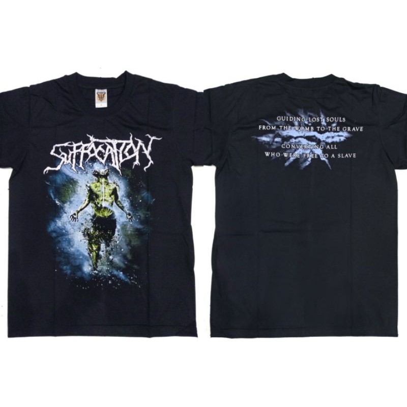 Suffocation 3rd band T-Shirt/deathmetal T-Shirt/deathmetal T-Shirt ...