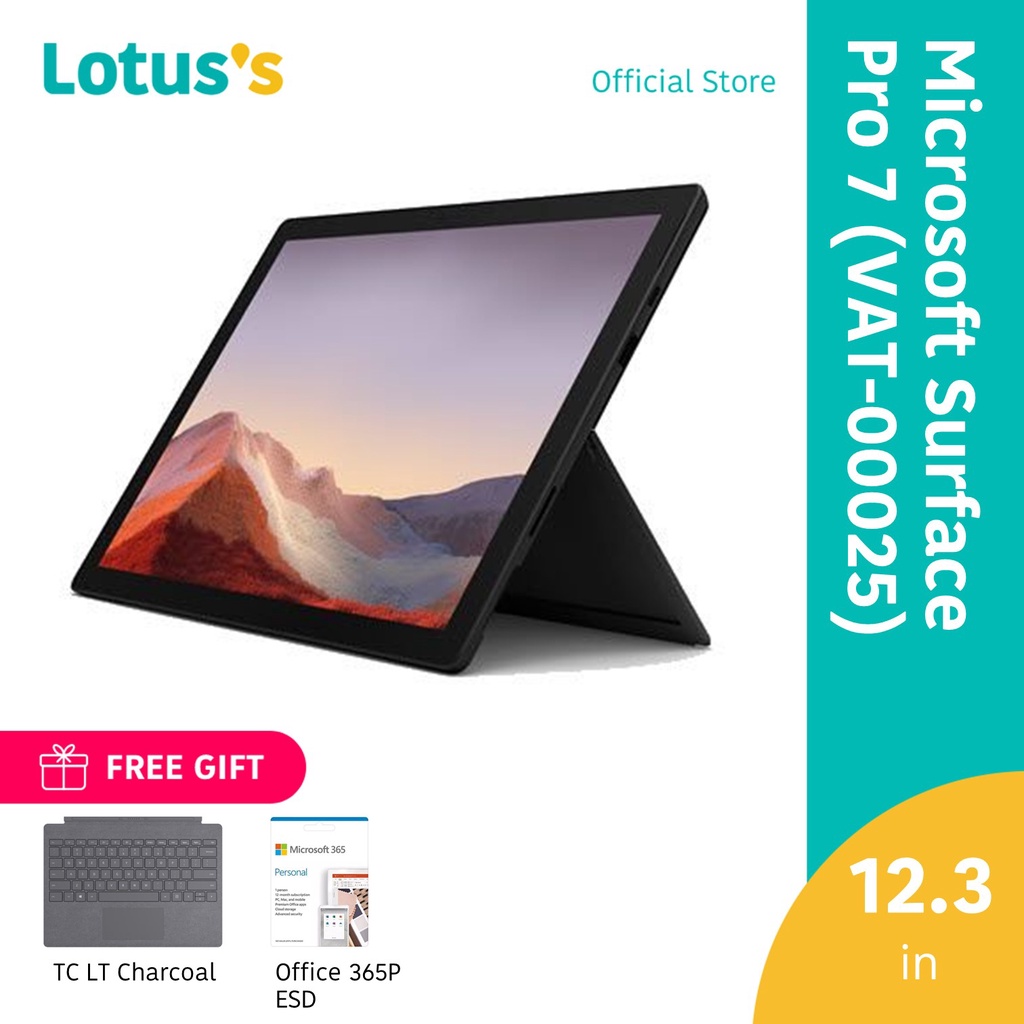 Microsoft Surface Pro 7 (VAT-00025) i7/16GB/512GB Black + TC LT ...