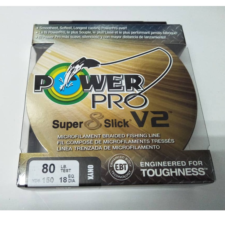 Power Pro Super Slick V2 Line 300 yard / 1500 yard | Shopee Malaysia