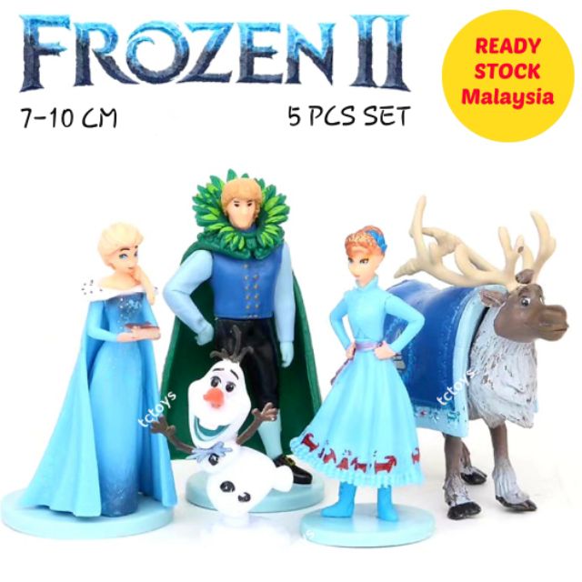 5 PCS FROZEN ELSA ANNA FIGURE DISNEY FROZEN FIGURE OLAF FROZEN TOY ELSA ...
